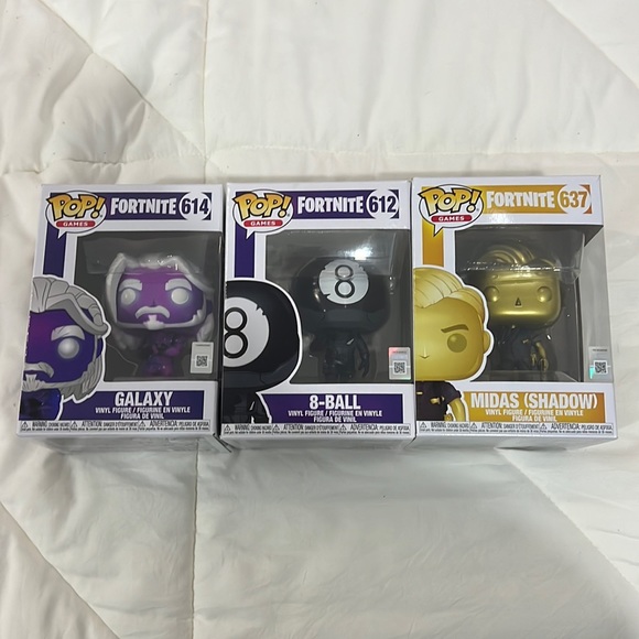 Toys | Galaxy 8ball And Midas Funko Pops | Poshmark